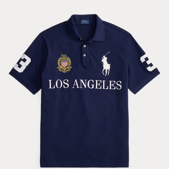 Ralph Lauren | Shirts | Ralph Lauren Mens Polo Shirt In Deep Blue ...